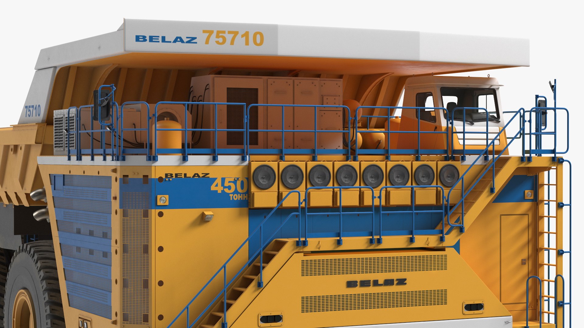 Belaz 75710 Haul Truck New Rigged Model - TurboSquid 1868077