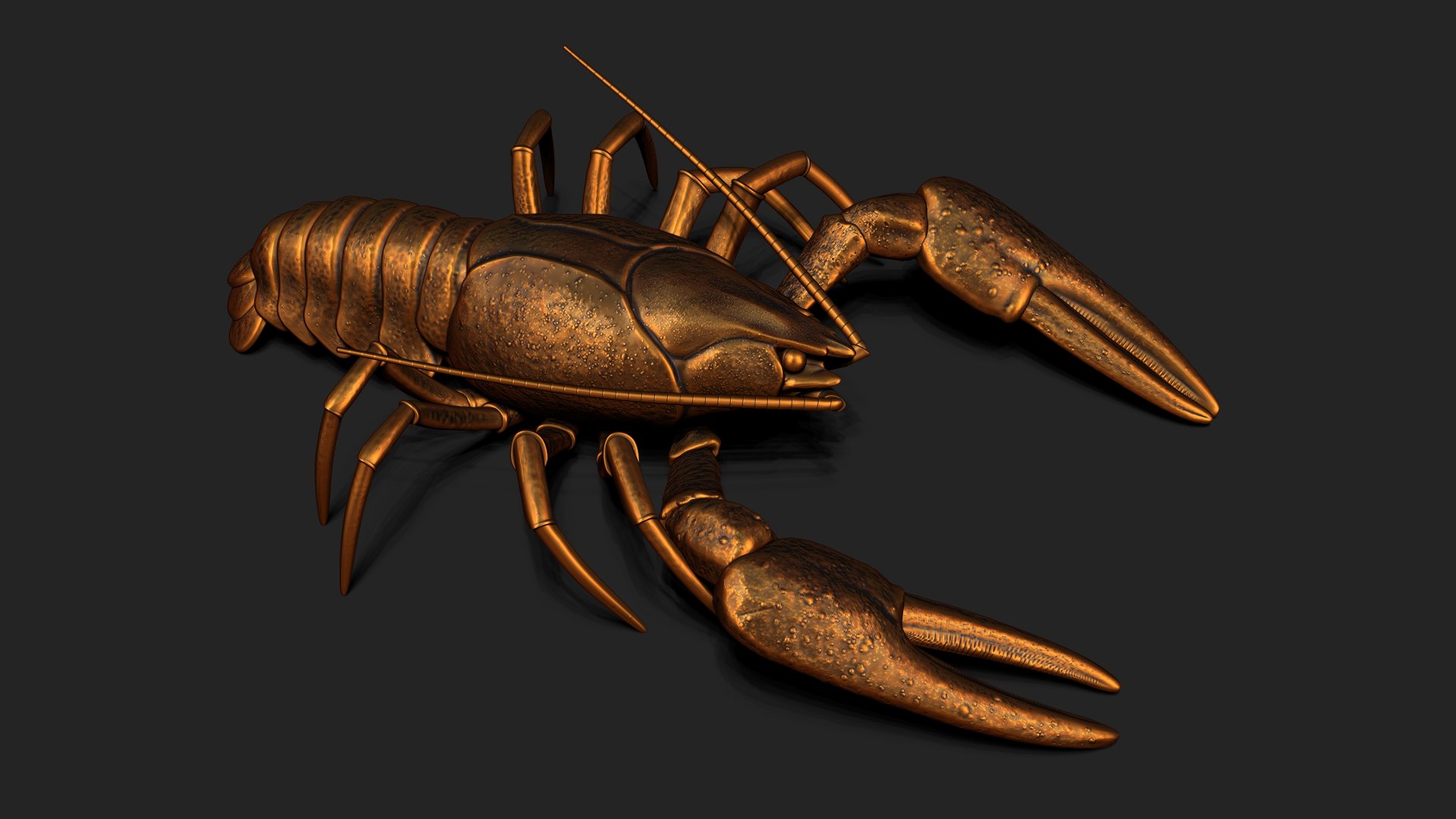 3D Crayfish - TurboSquid 1985654