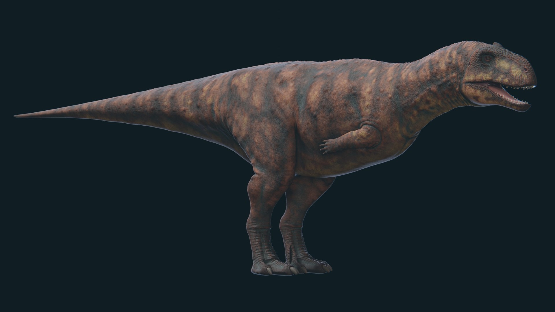 3D Rajasaurus - TurboSquid 2134461