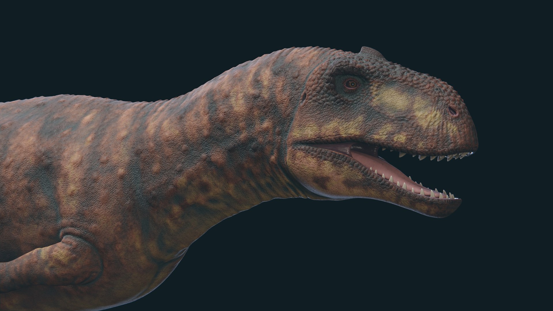 3D Rajasaurus - TurboSquid 2134461