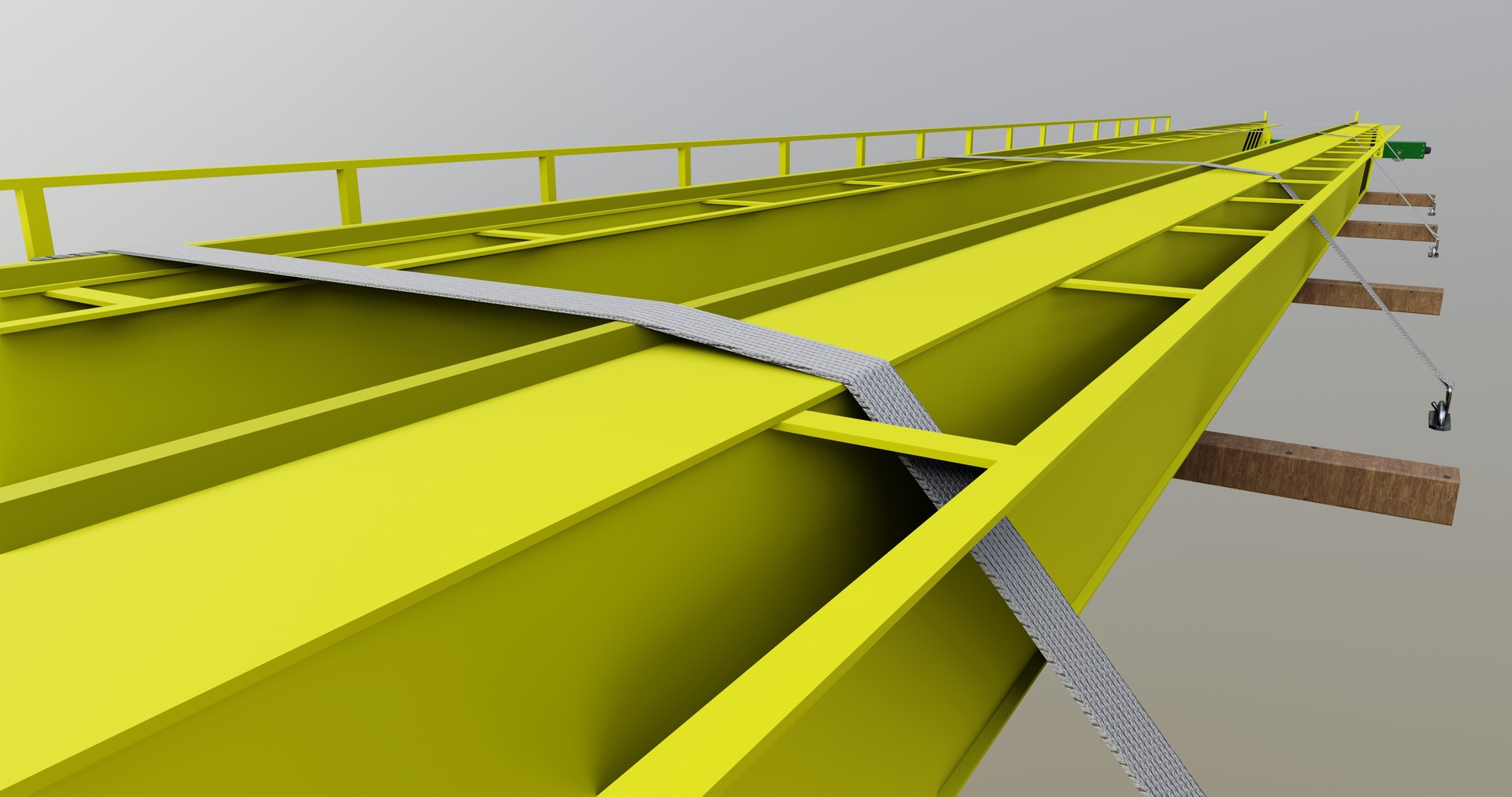 3D CARGO MODELS FOR TRUCK TRAILER-Overhead Crane Type-1 - TurboSquid ...