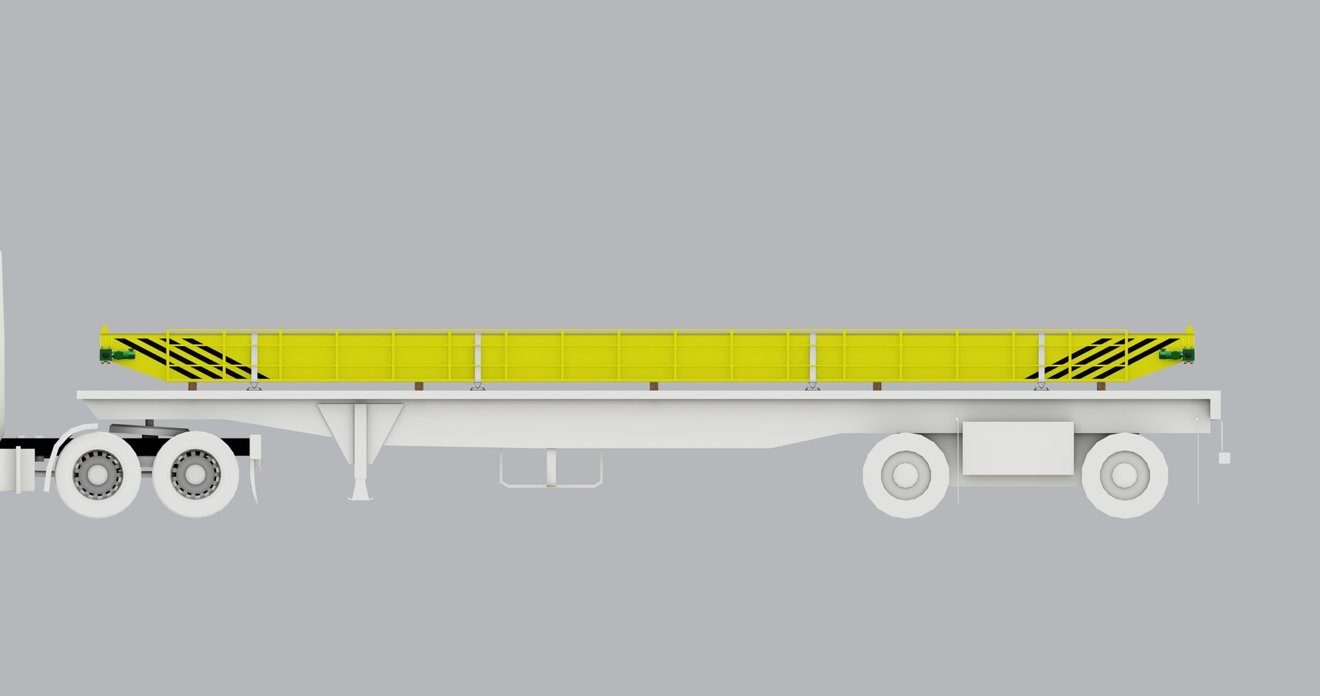 3D CARGO MODELS FOR TRUCK TRAILER-Overhead Crane Type-1 - TurboSquid ...