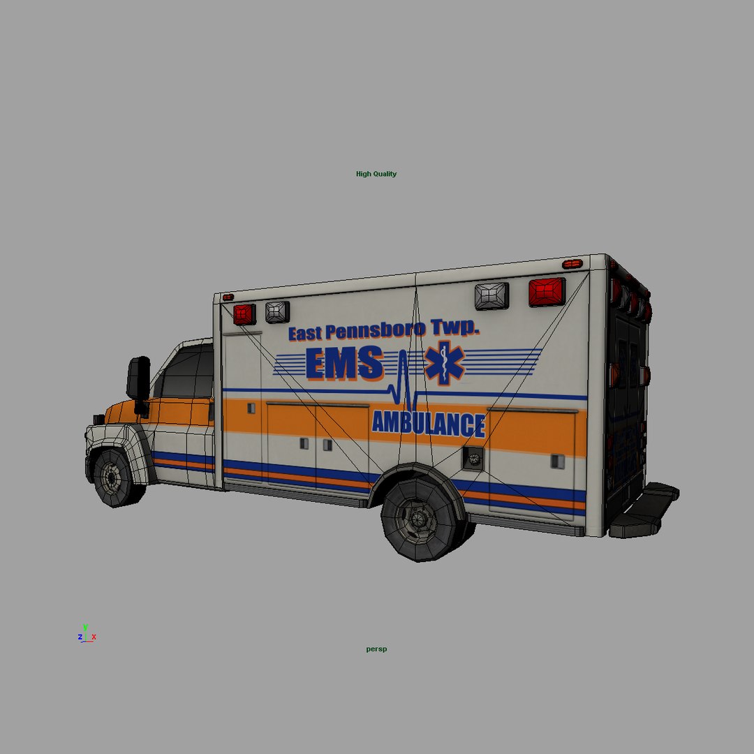 3d Emergency Car Pack