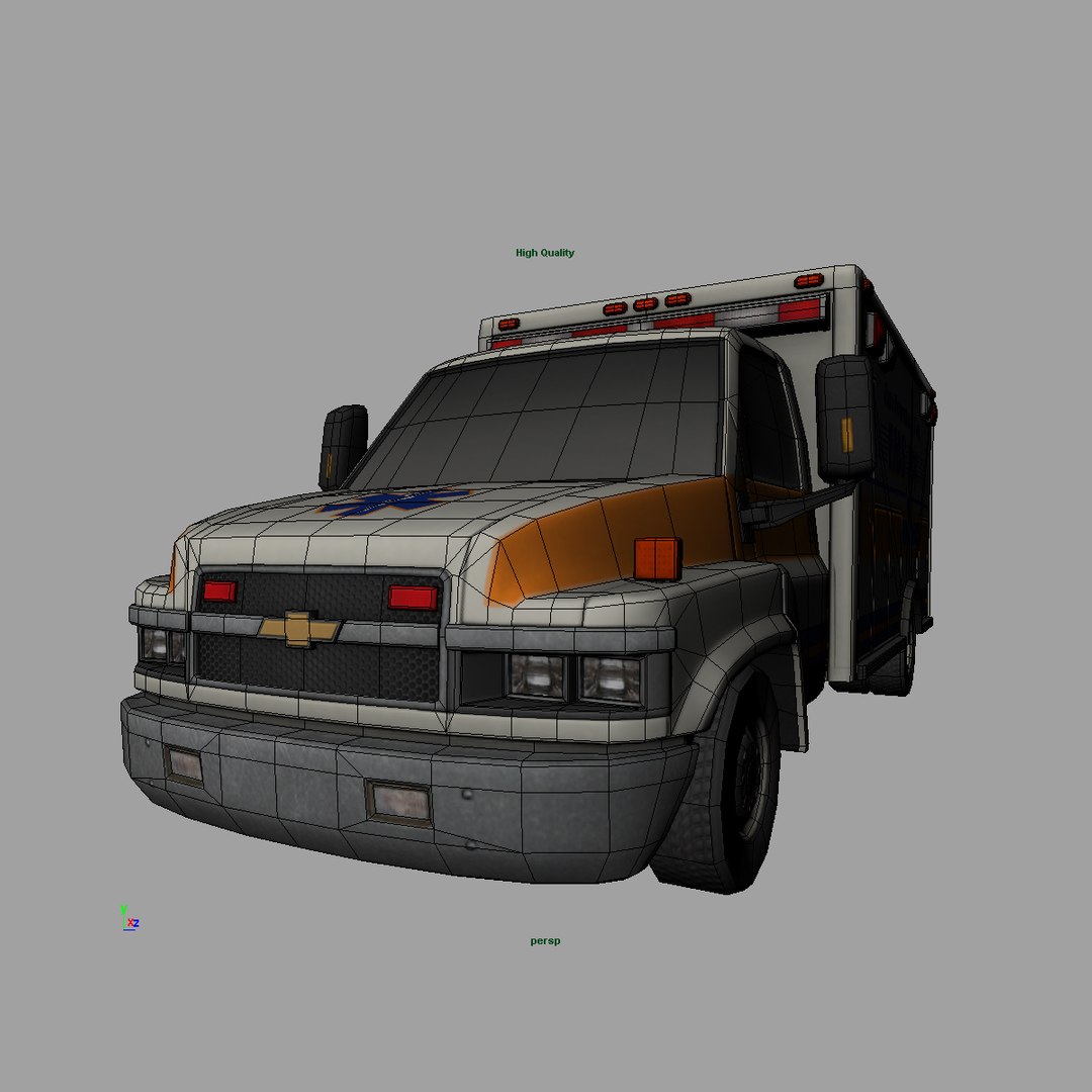 3d Emergency Car Pack