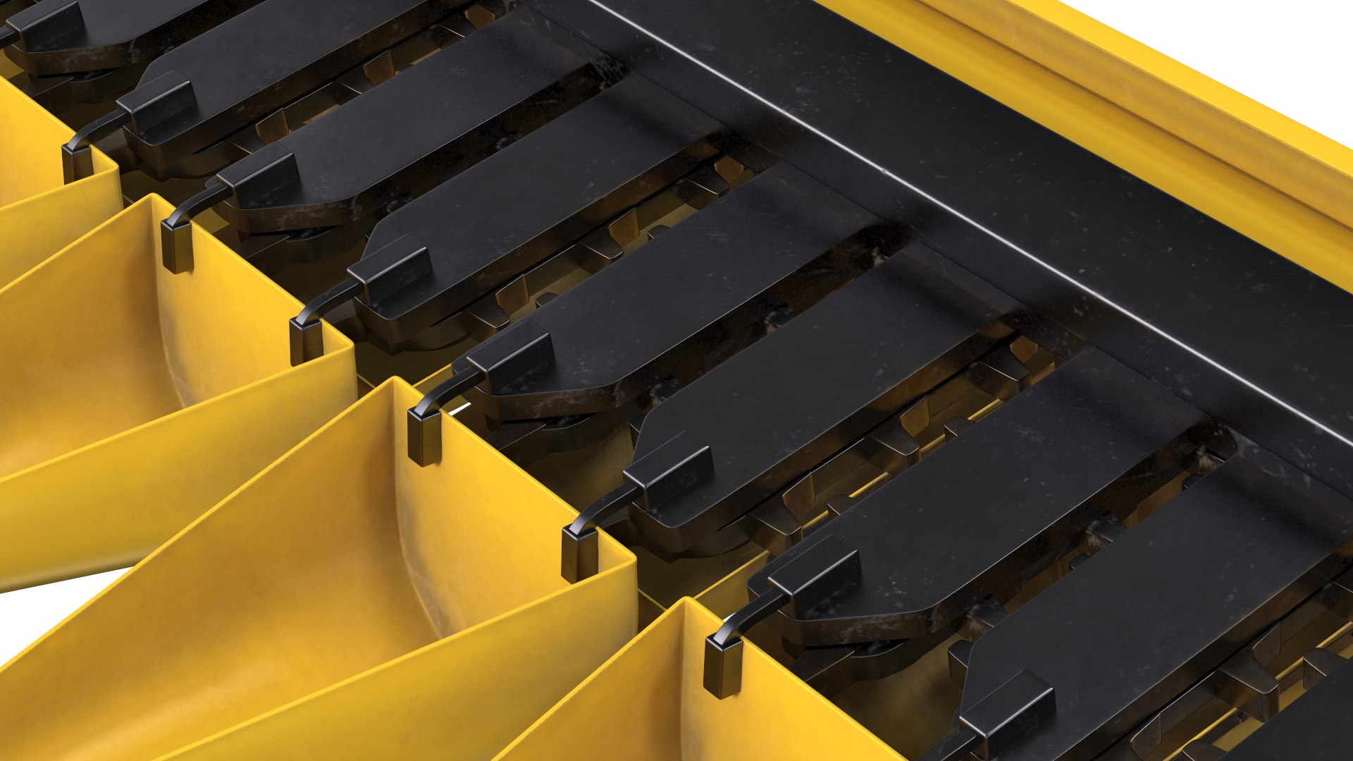 3D Rigid Corn Header 12 Rows New Holland Agriculture 980CR - TurboSquid ...