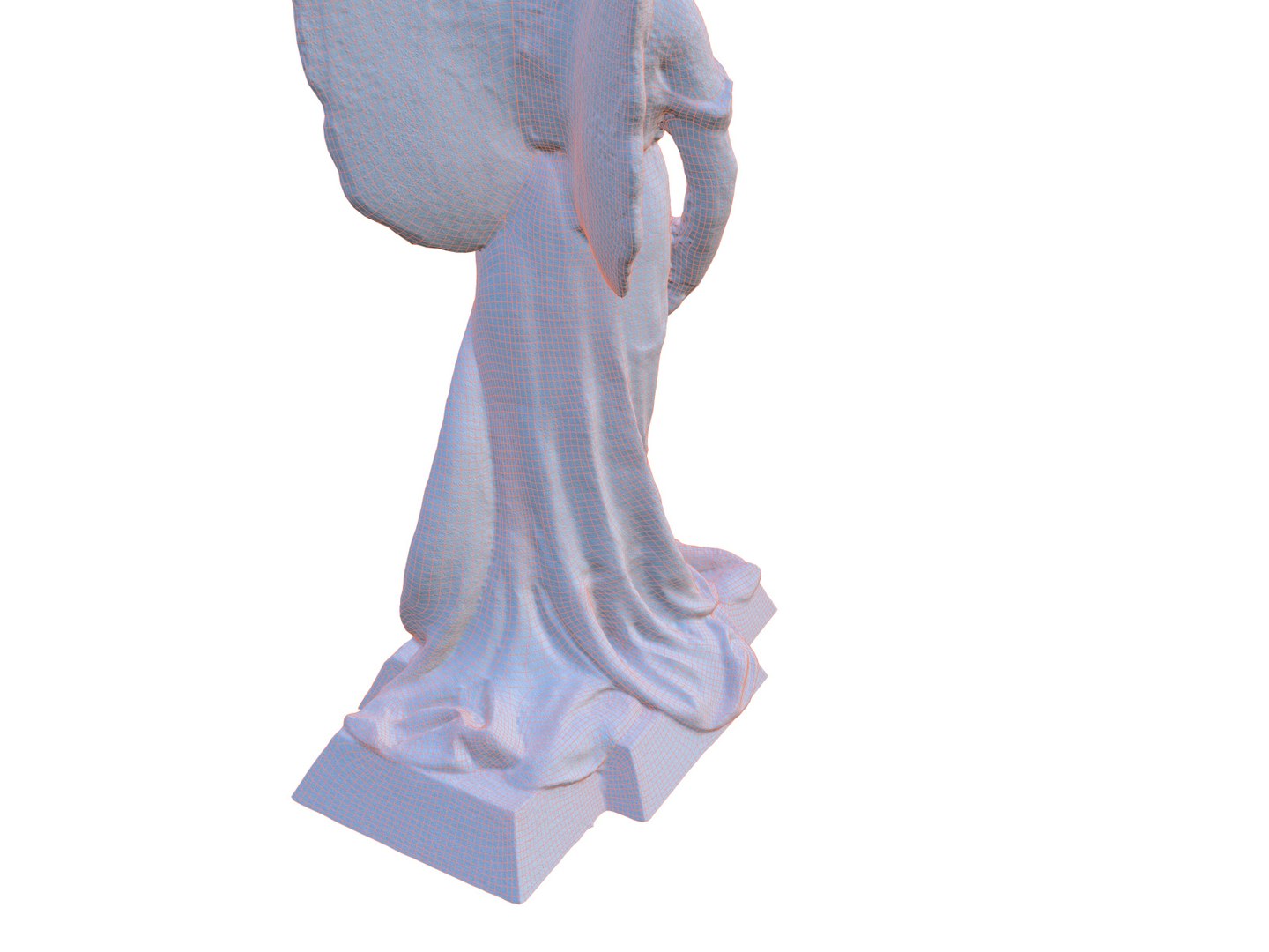 Cemetery statue scan 3D model - TurboSquid 1634488
