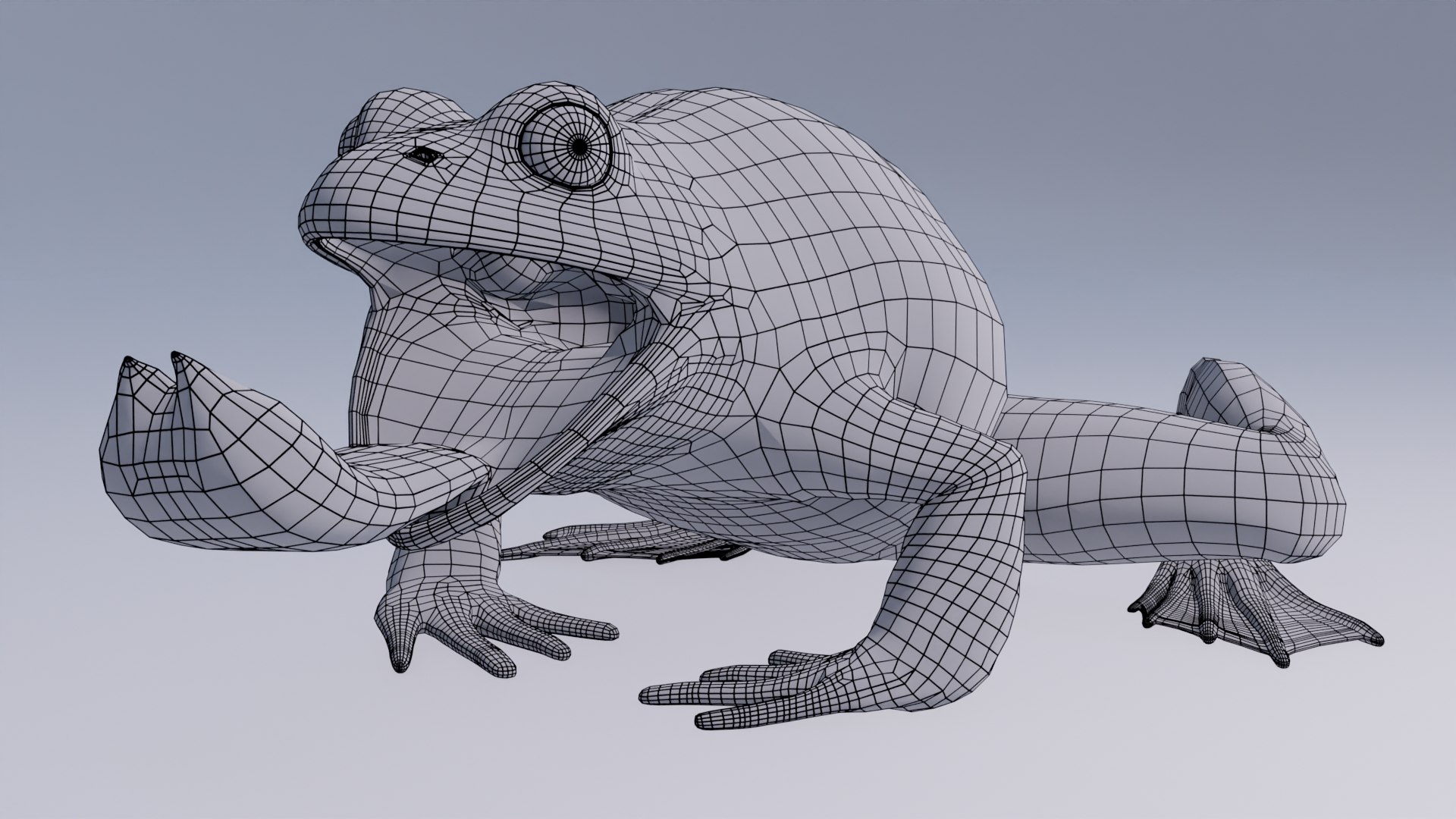 American Bullfrog - Animated 3D model - TurboSquid 1767297