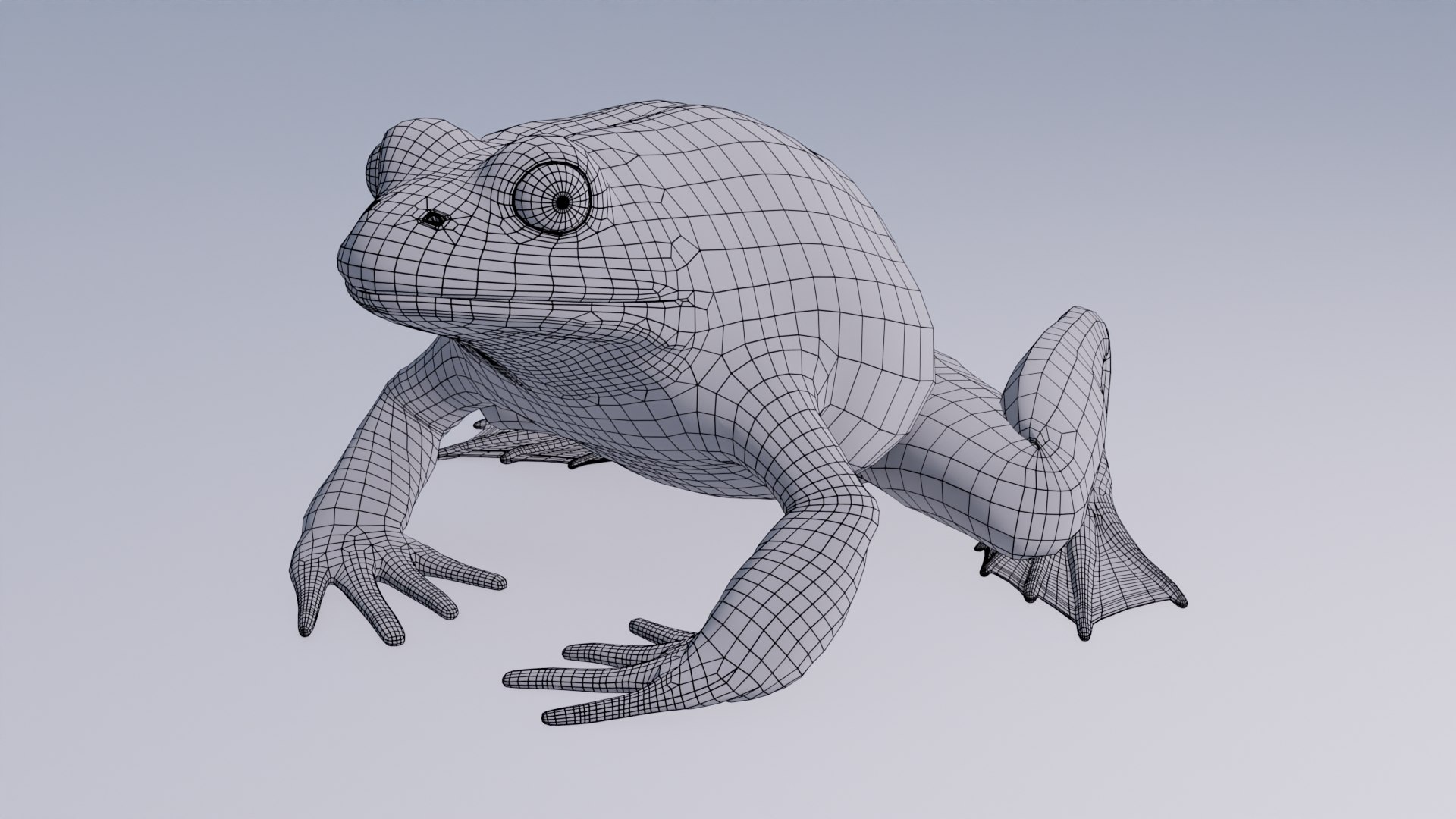 American Bullfrog - Animated 3D model - TurboSquid 1767297