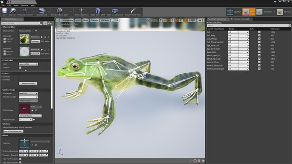 American Bullfrog - Animated 3D model - TurboSquid 1767297