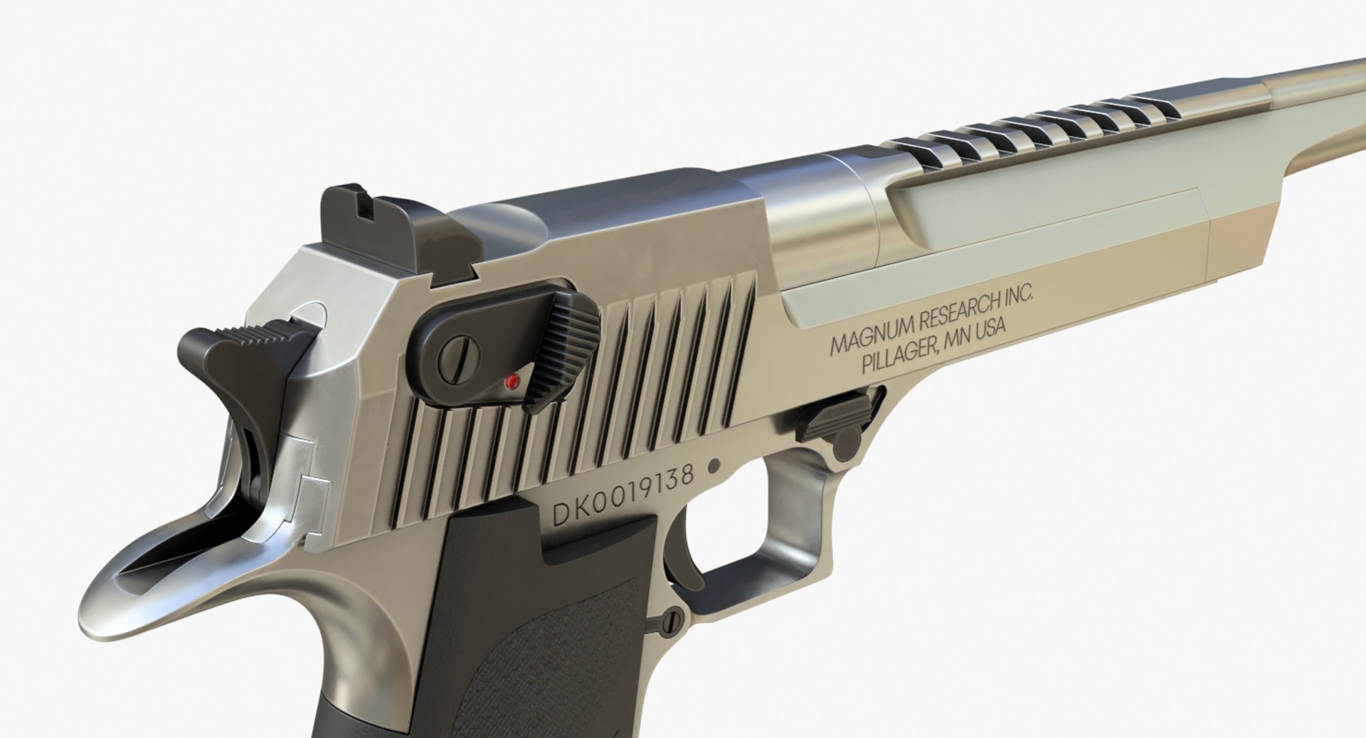3D Desert Eagle Mark Xix - TurboSquid 1282745