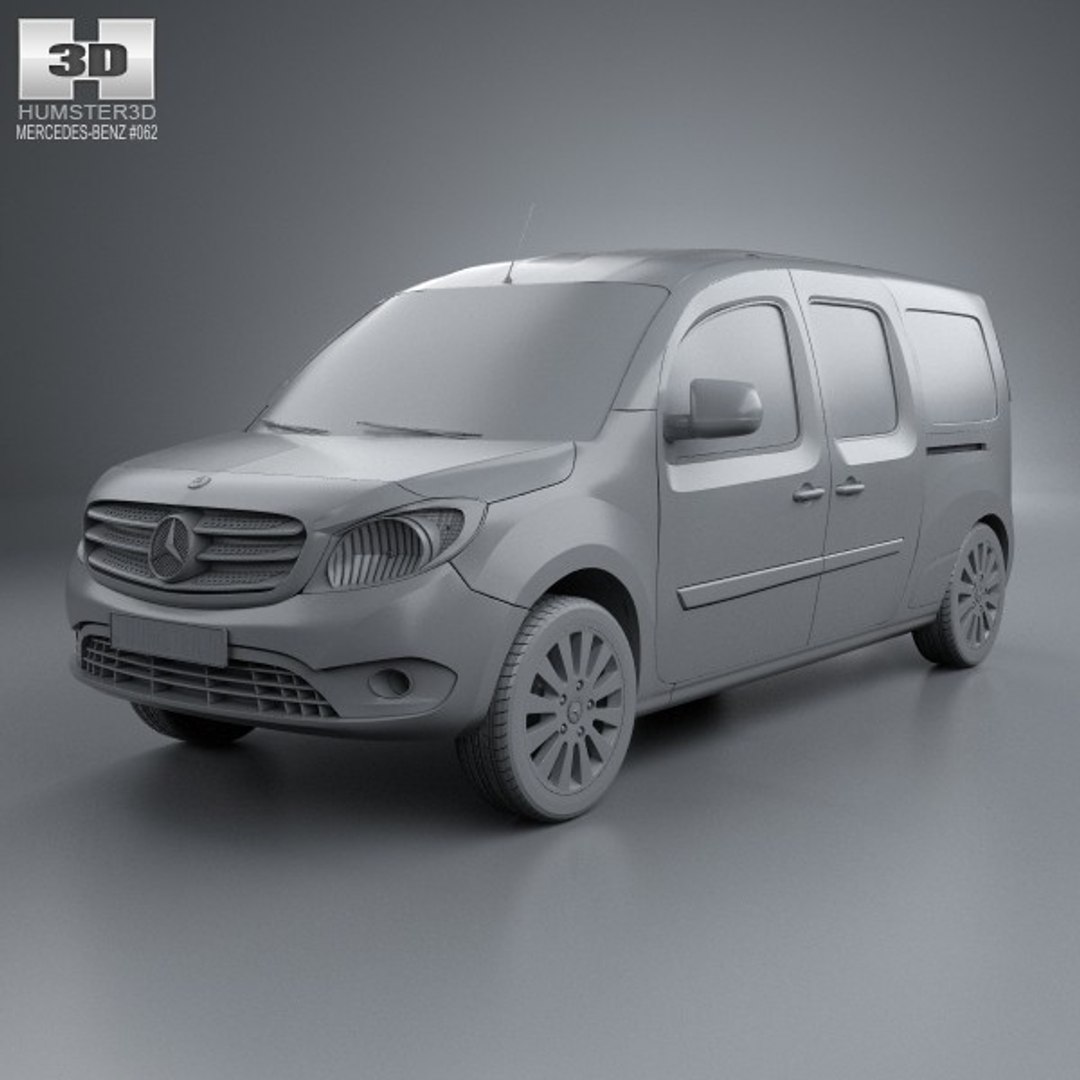 3d model of mercedes benz citan