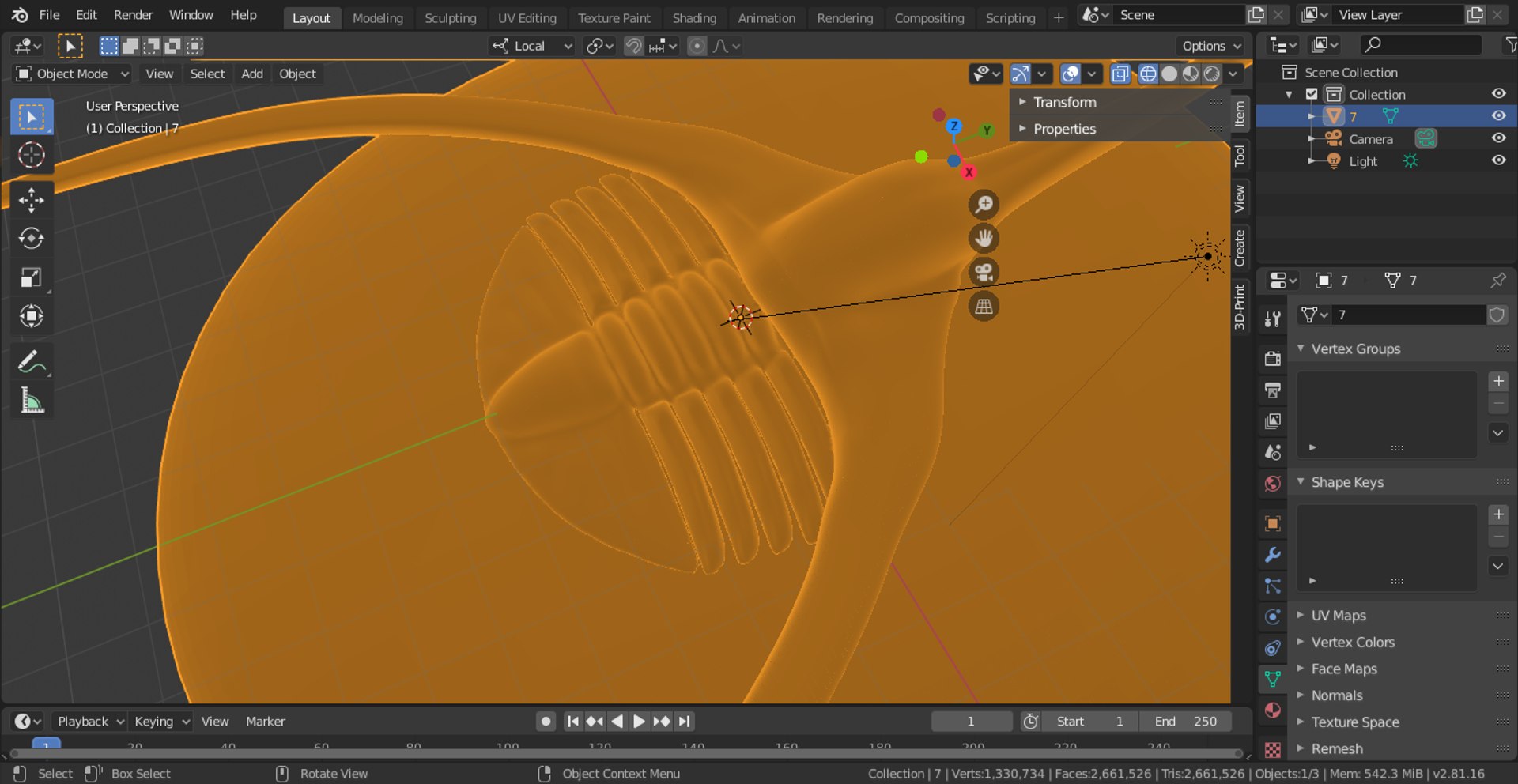 Lonchodomas Rostratus 3D - TurboSquid 1474618
