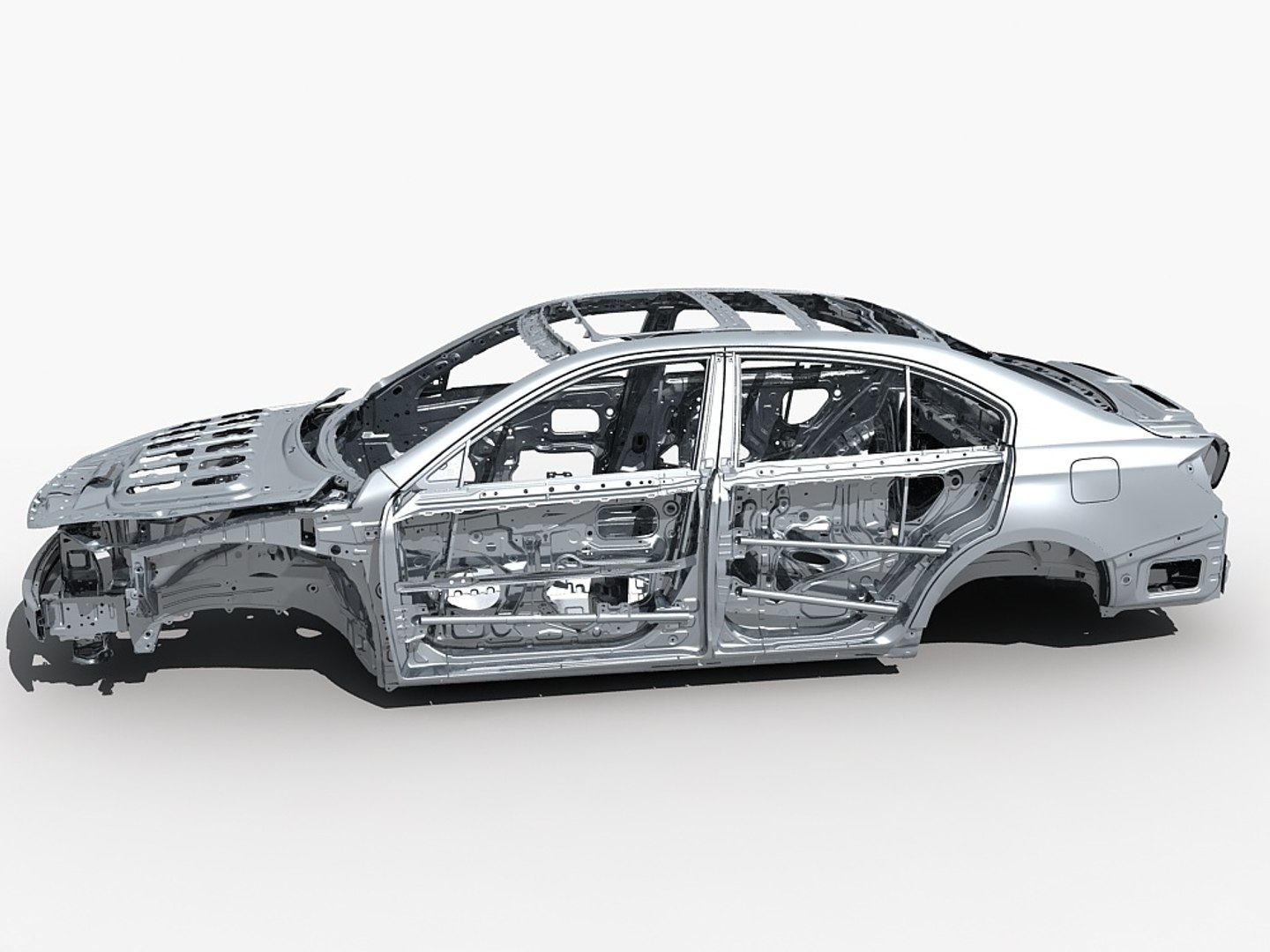 Car Frame 3D Model - TurboSquid 1241146