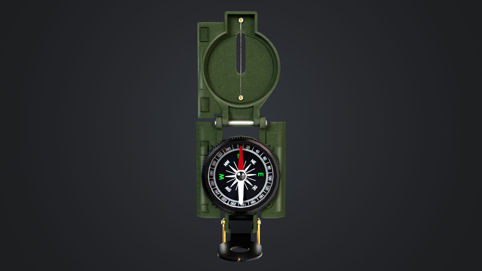 3D Compass - TurboSquid 2243027