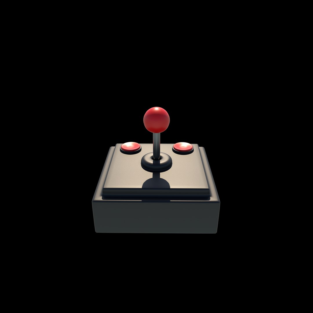 Retro Joystic 3D Model 3D Model - TurboSquid 2356039