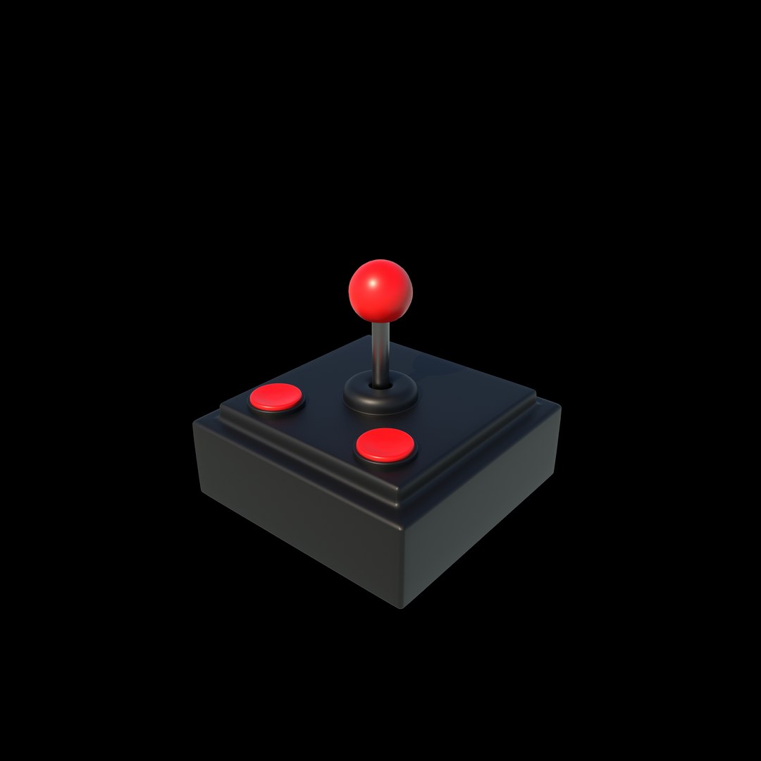 Retro Joystic 3D Model 3D Model - TurboSquid 2356039