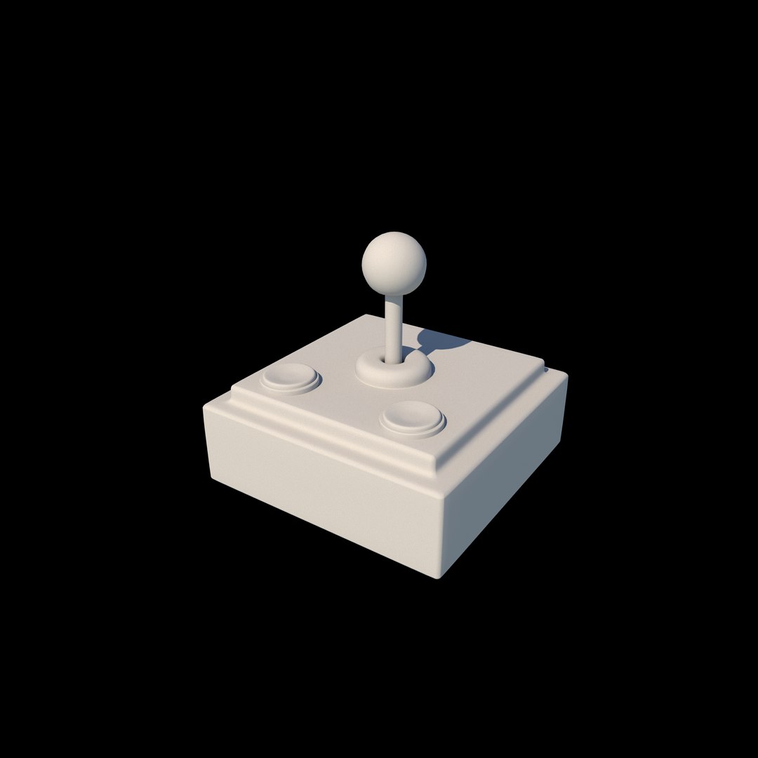 Retro Joystic 3D Model 3D Model - TurboSquid 2356039