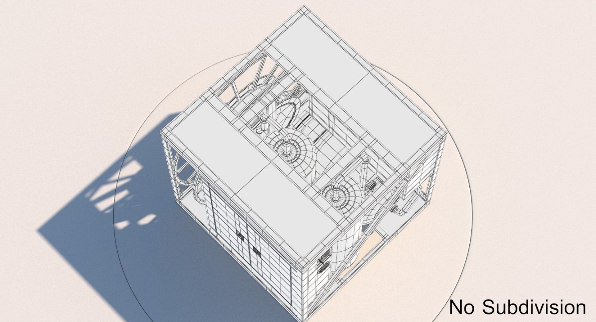 general industrial box 3d max