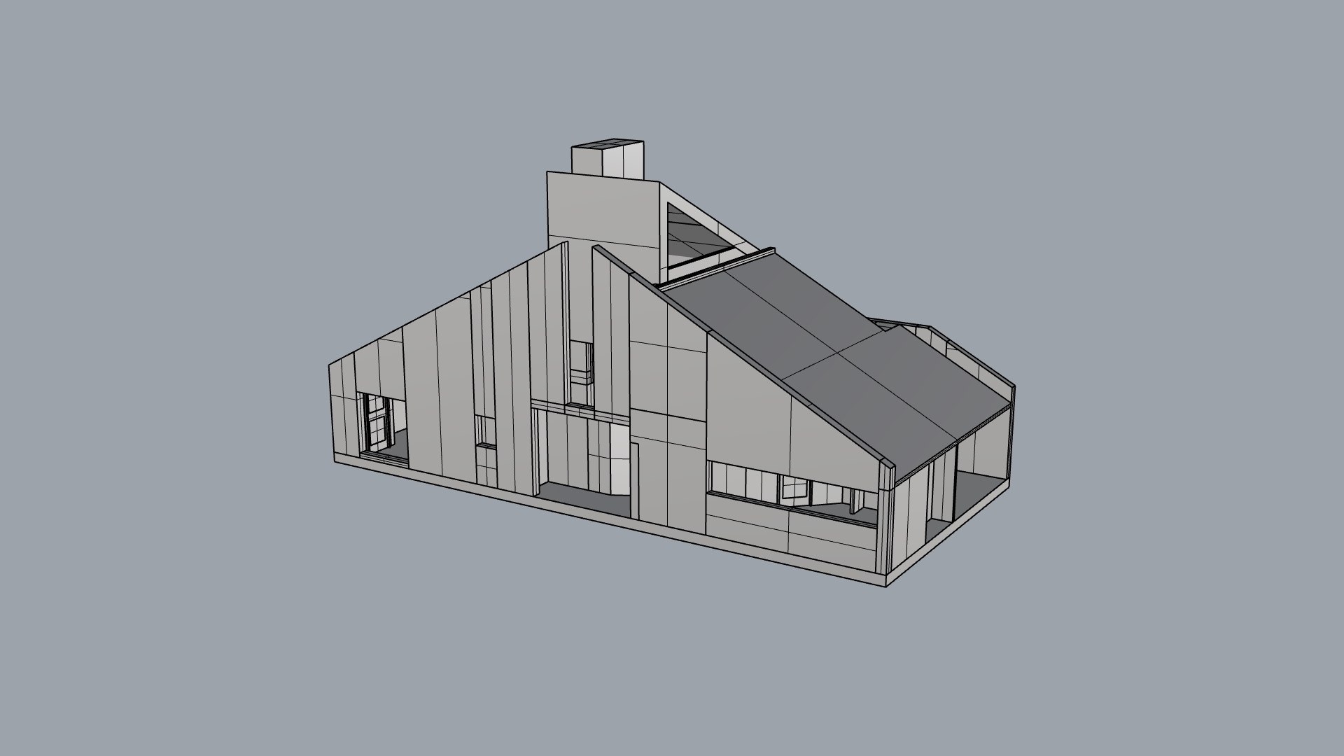 3D Vanna Venturi House - TurboSquid 1556702