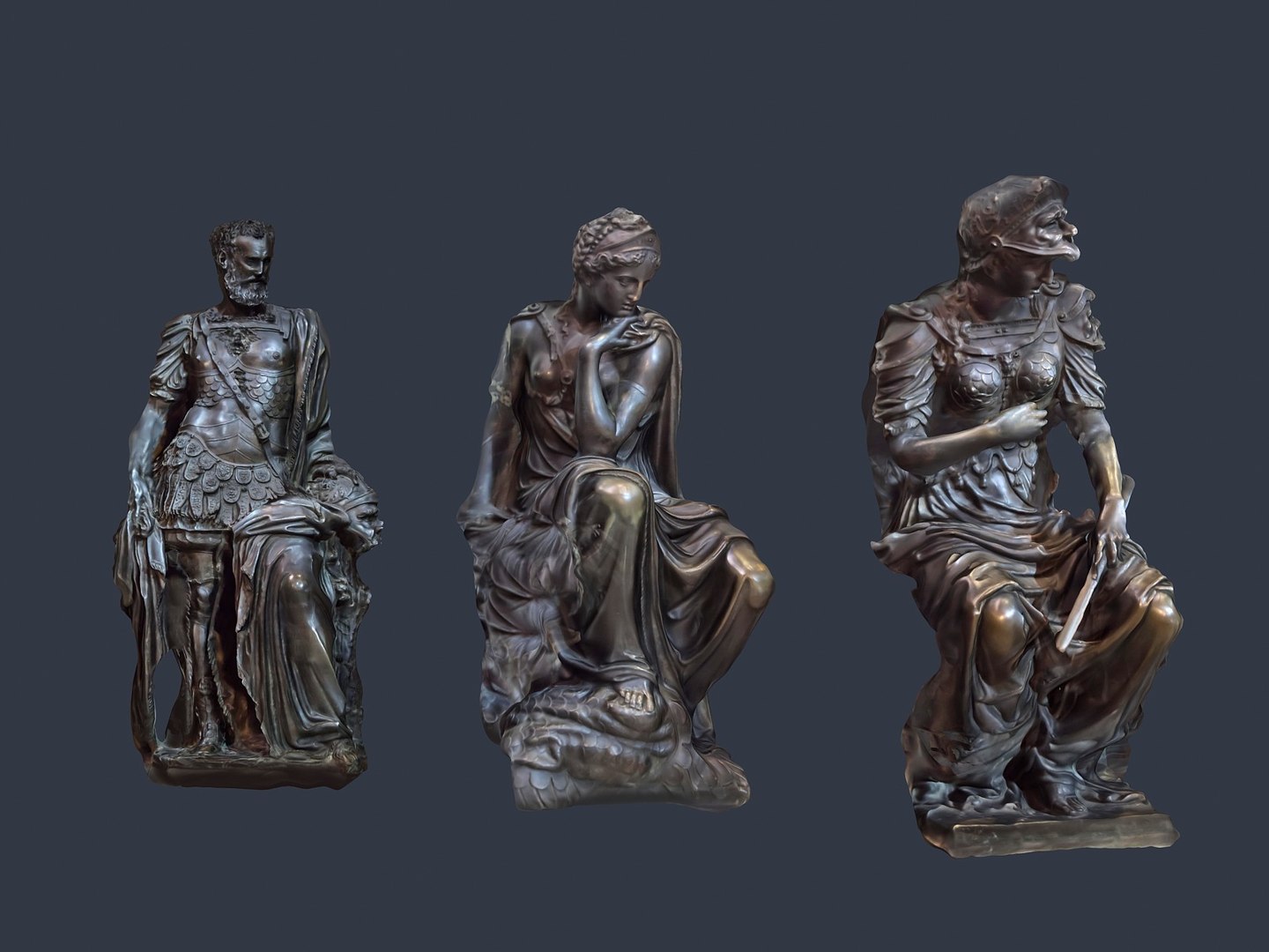 3d duomo sculpture model