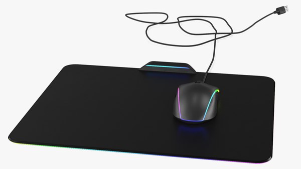3D model gaming mouse rgb pad - TurboSquid 1694967