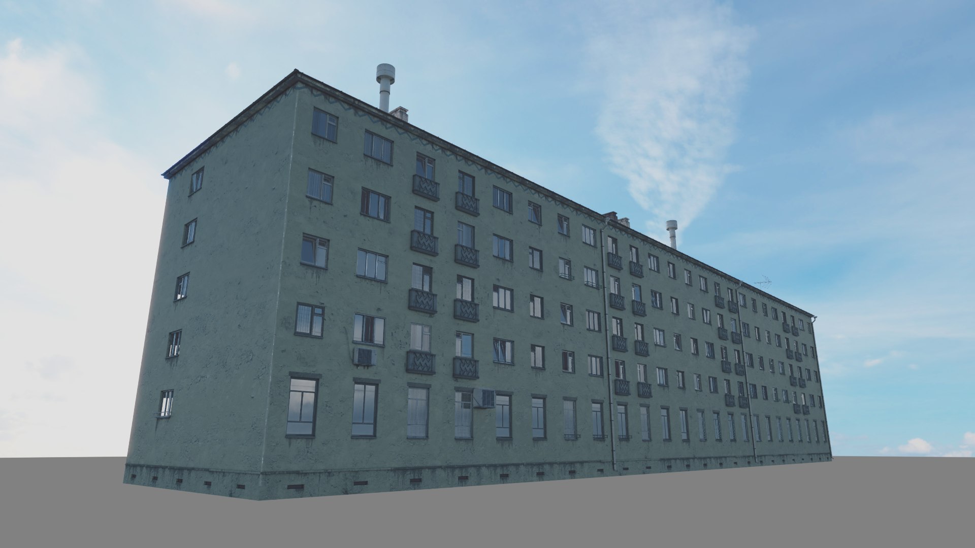 Soviet Building Collection 3 3D - TurboSquid 2084276
