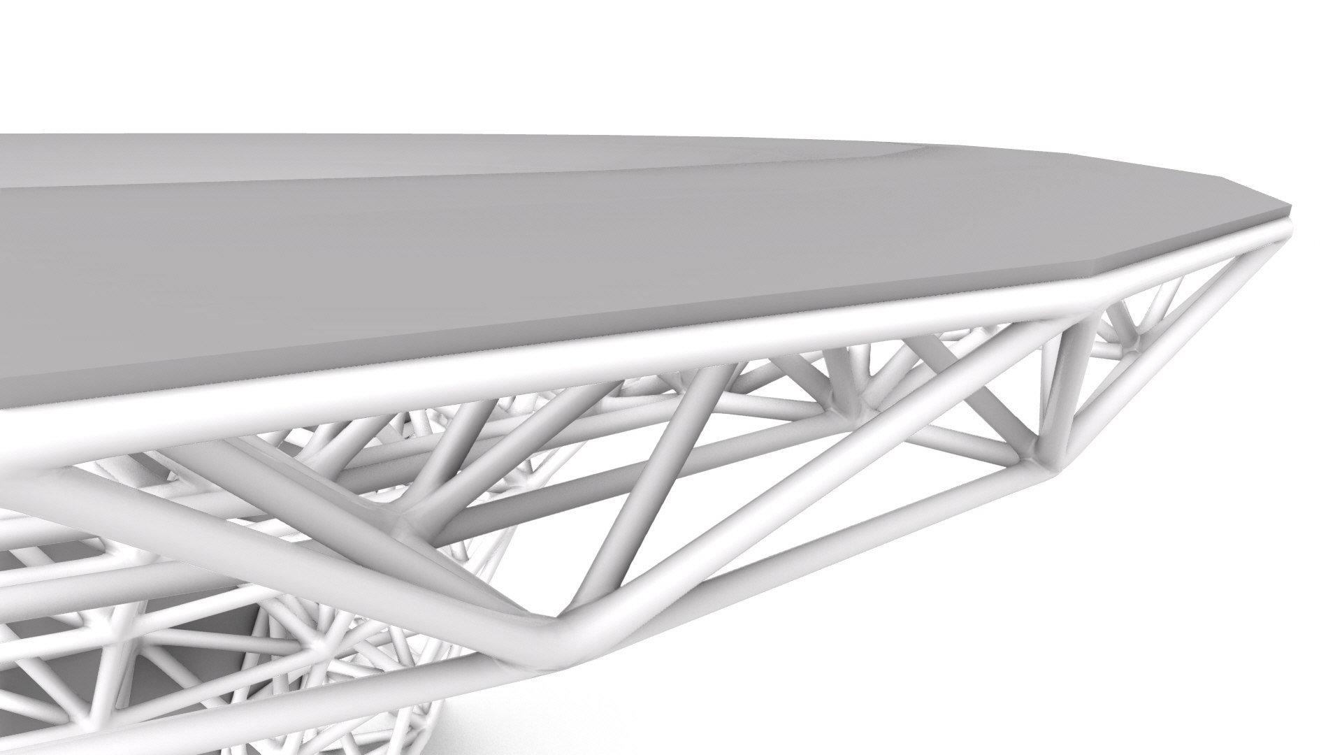 3D Model Circular Space Truss Structure - TurboSquid 2159434