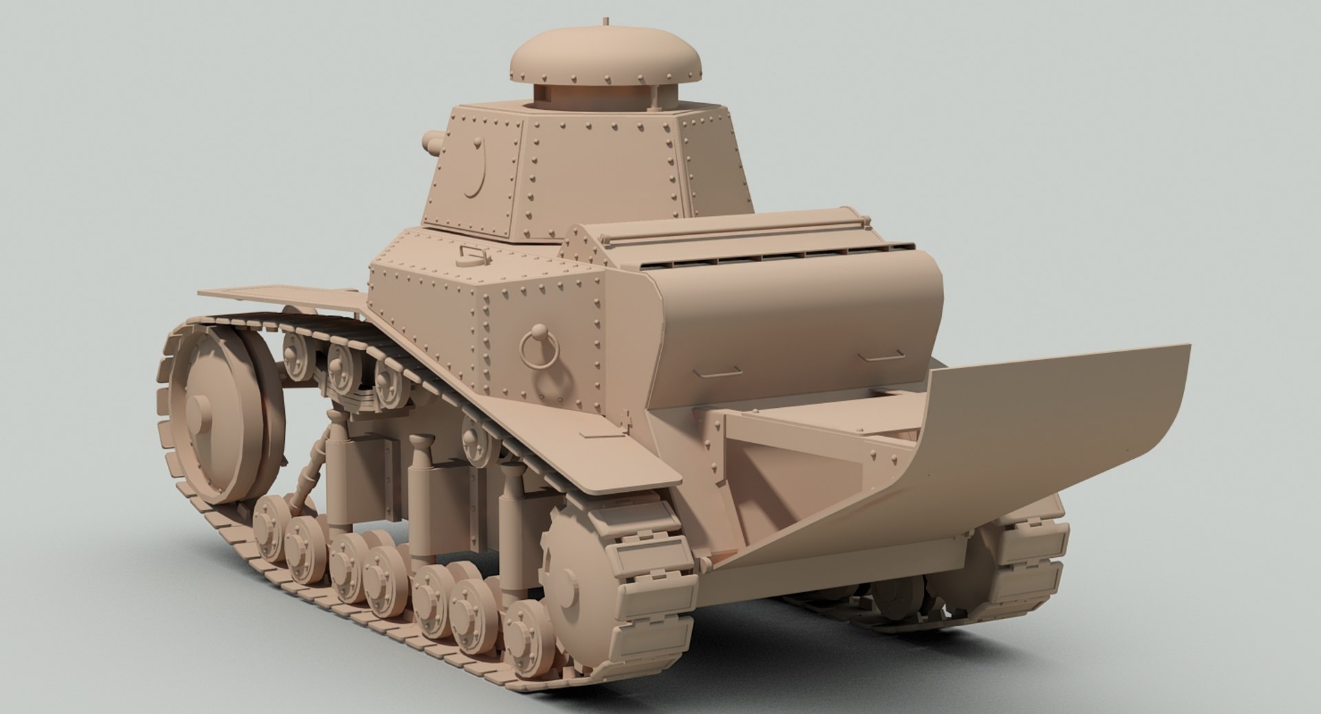 3D Ww2 Soviet T18 Light Tank - TurboSquid 1169148