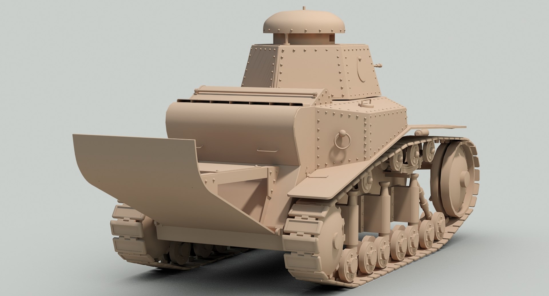 3D Ww2 Soviet T18 Light Tank - TurboSquid 1169148