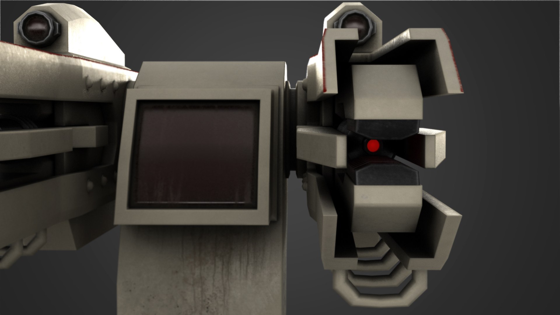 Sci Fi Laser Turret 3D - TurboSquid 1493482