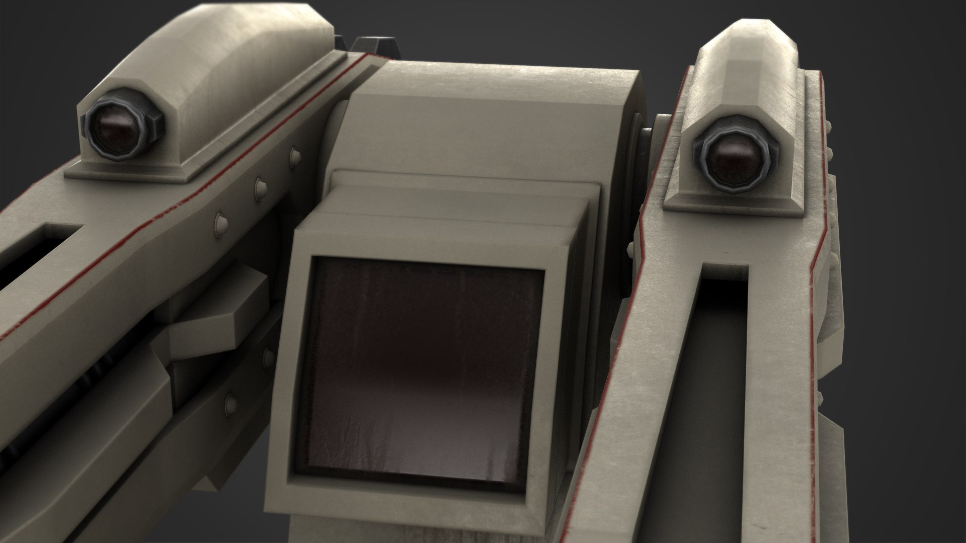Sci Fi Laser Turret 3D - TurboSquid 1493482