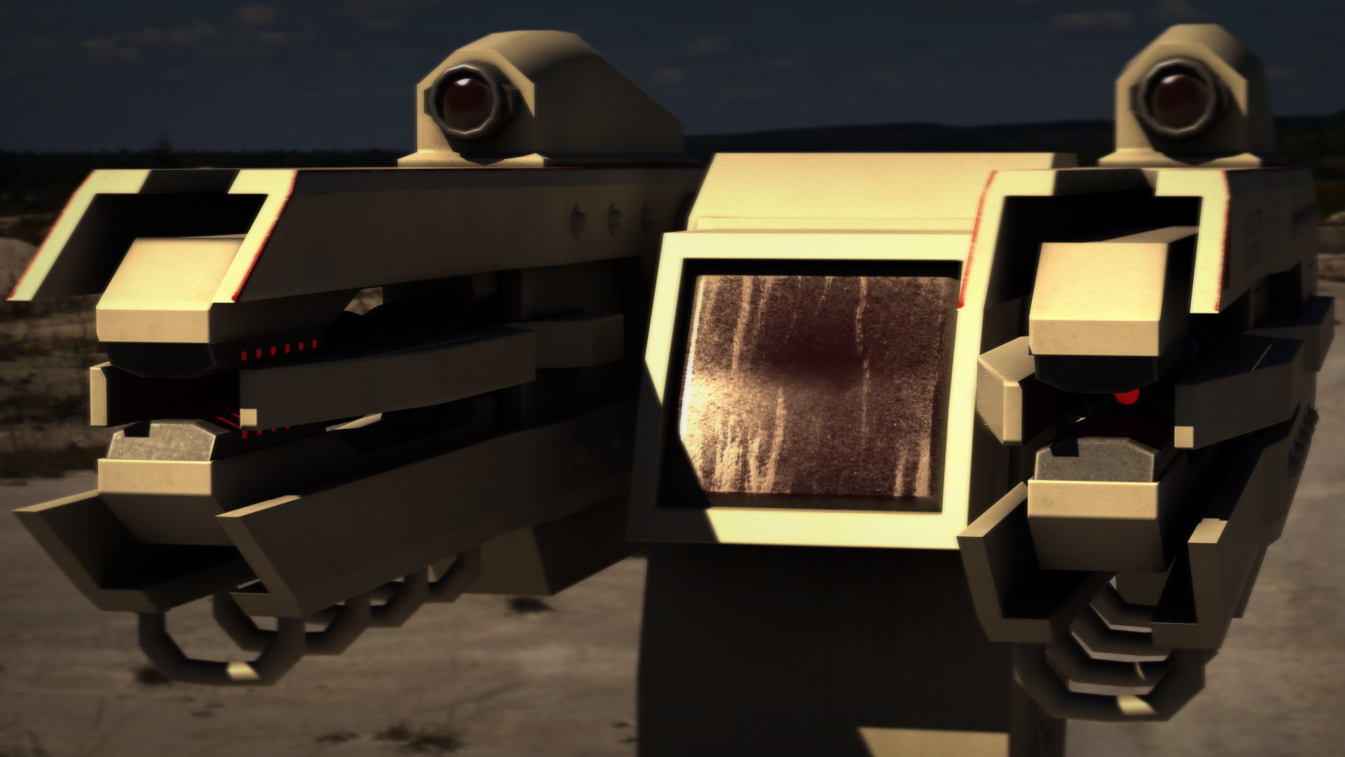 Sci Fi Laser Turret 3D - TurboSquid 1493482