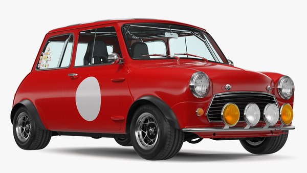 Retro Rally Car Red3D模型 - TurboSquid 1908914