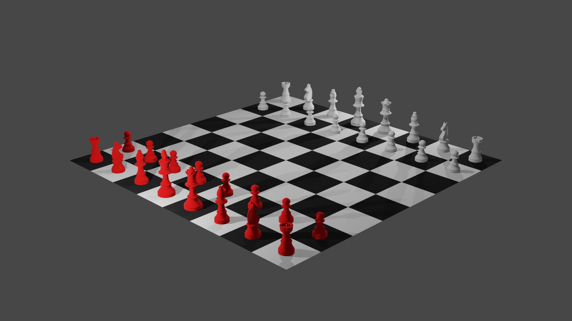 3D CHESS - TurboSquid 2016458