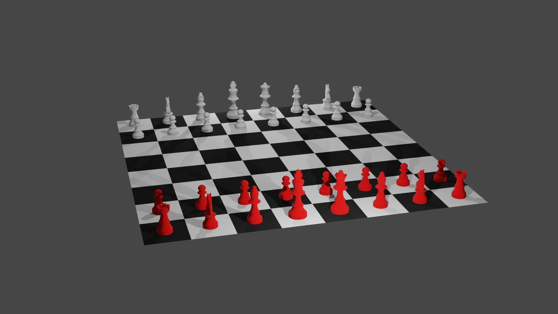 3D CHESS - TurboSquid 2016458