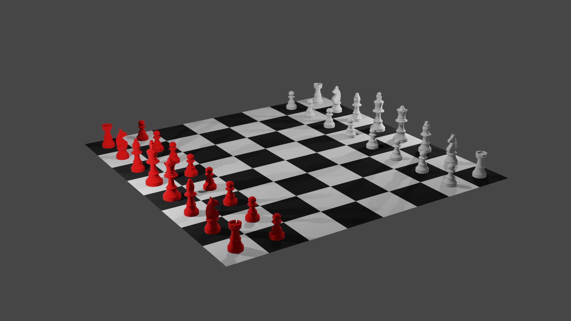 3D CHESS - TurboSquid 2016458