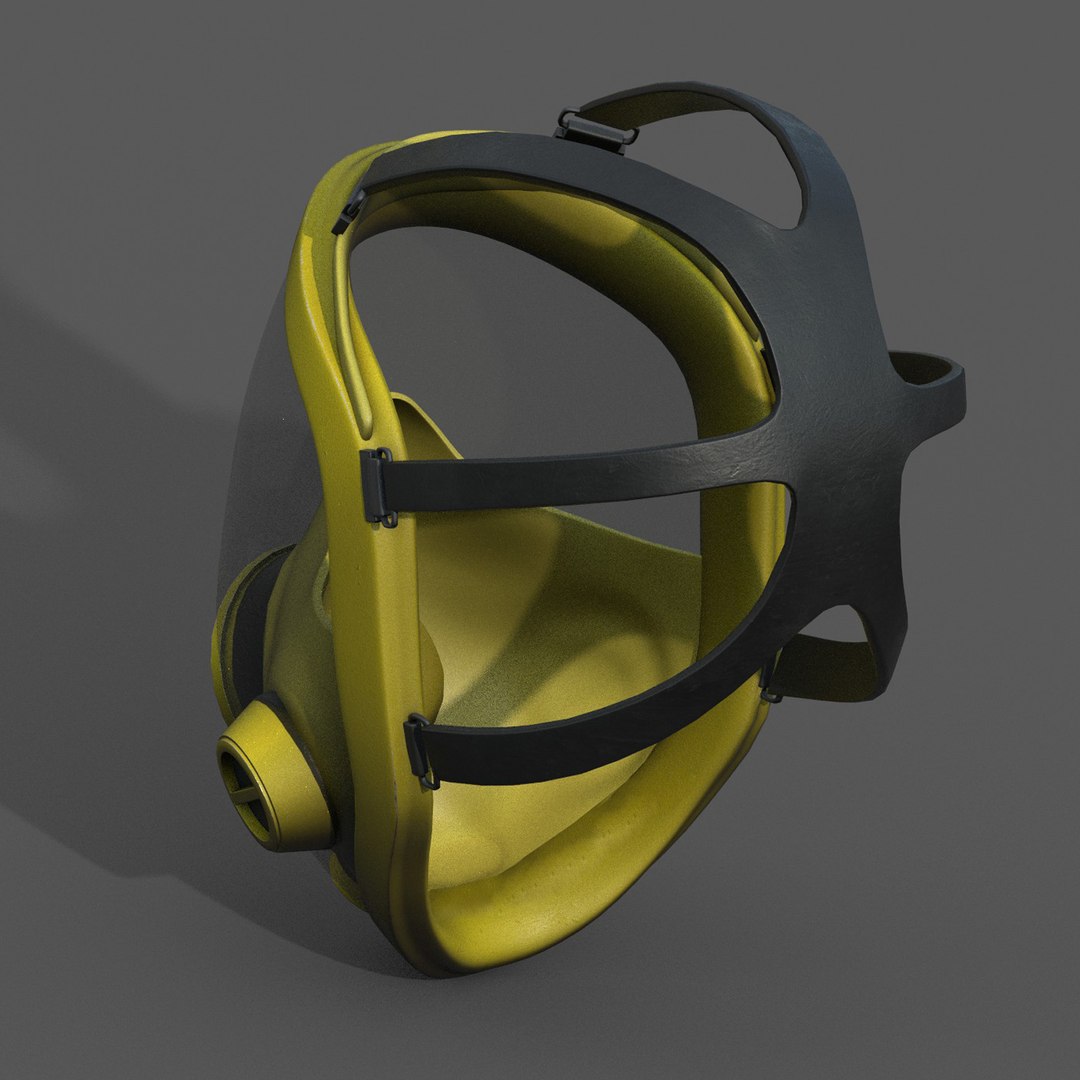 Gas Mask 3D Model - TurboSquid 1565404