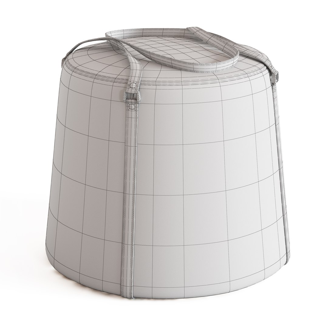 Ulivi Bag Poufs 3D - TurboSquid 2182908