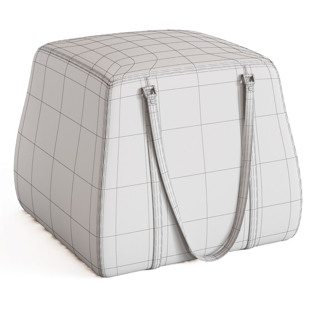 Ulivi Bag Poufs 3D - TurboSquid 2182908