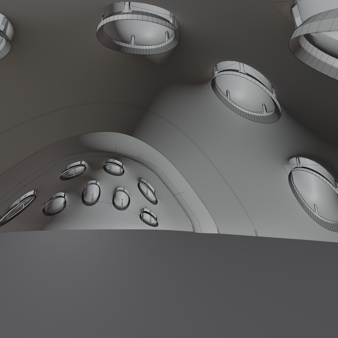 3D Bio Bionics Style In Architecture Interior Design Sci Fi Futuristic ...