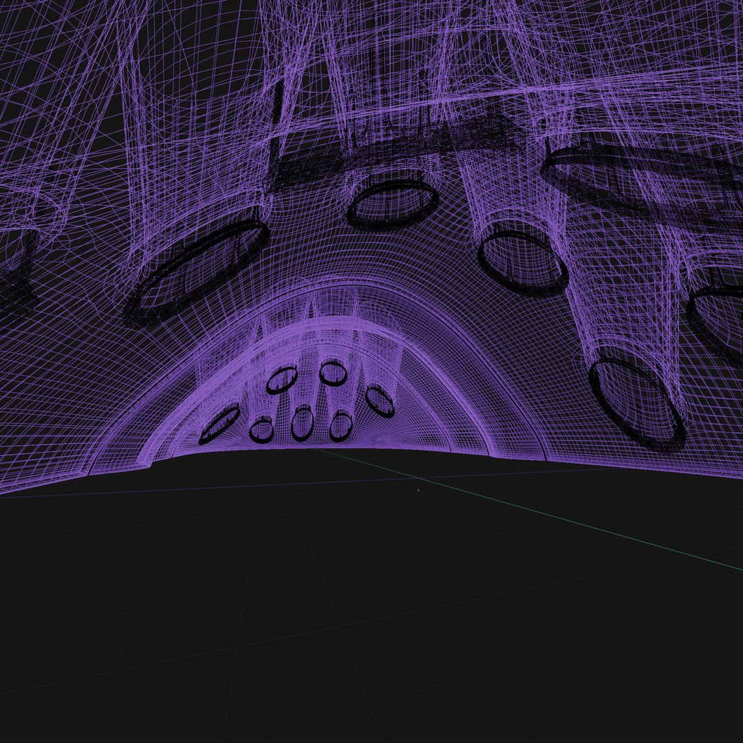 3D Bio Bionics Style In Architecture Interior Design Sci Fi Futuristic ...