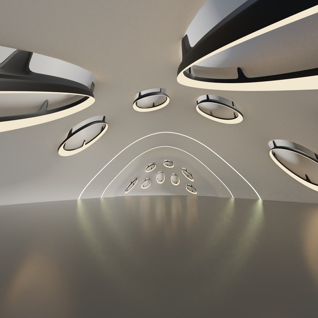 3D Bio Bionics Style In Architecture Interior Design Sci Fi Futuristic ...