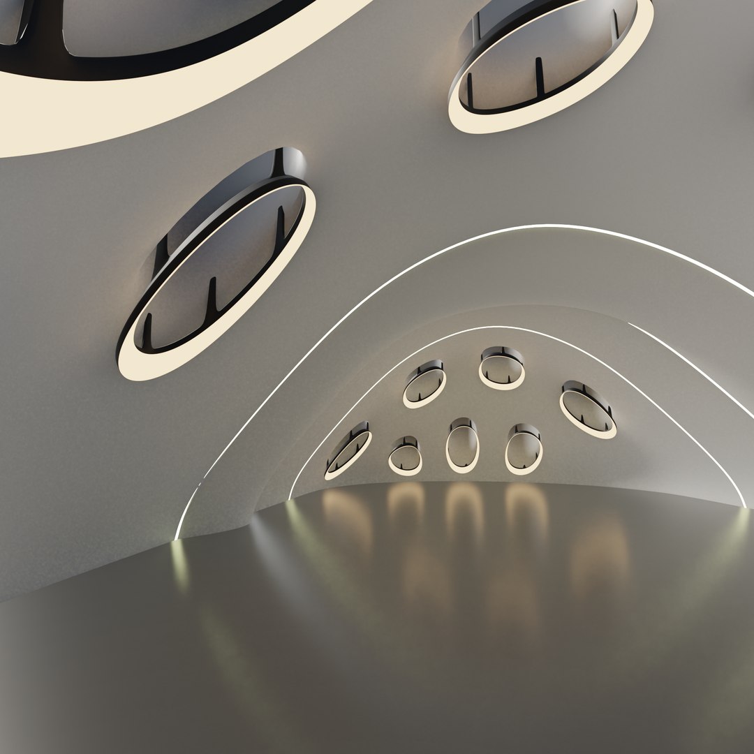 3D Bio Bionics Style In Architecture Interior Design Sci Fi Futuristic ...