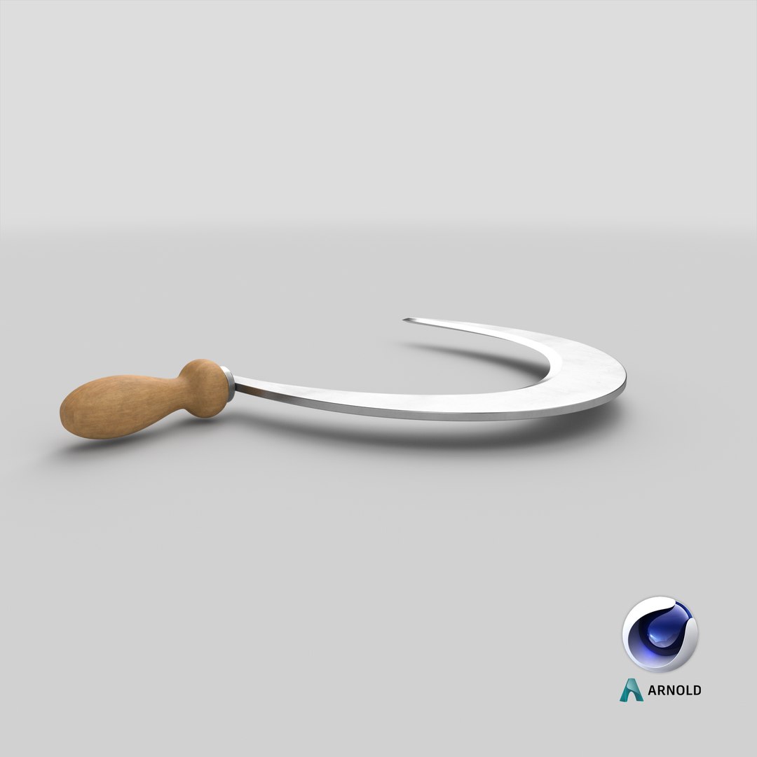 Sickle 3D Model - TurboSquid 1939765