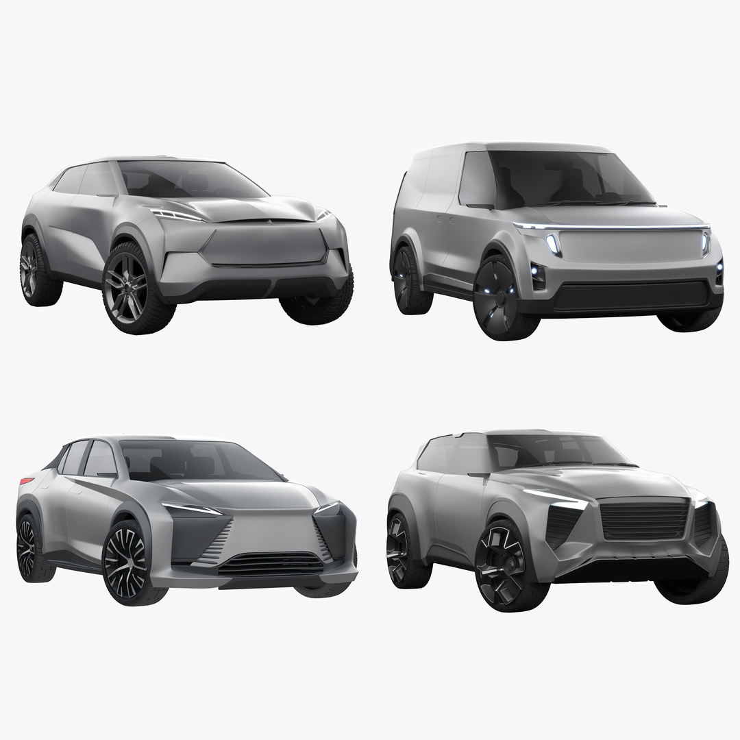 modelo 3d Future Concept Car Collection - TurboSquid 2069920