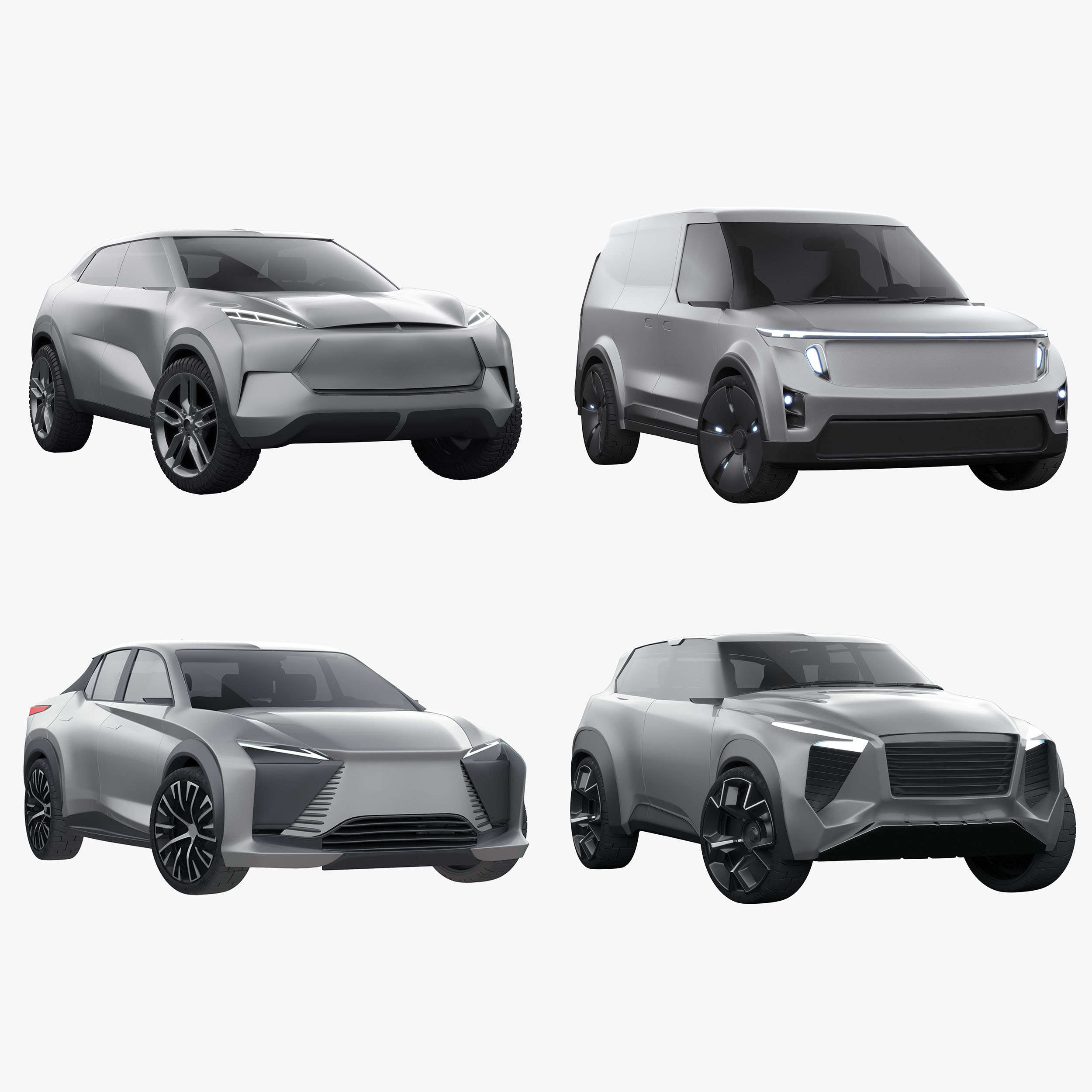 modelo 3d Future Concept Car Collection - TurboSquid 2069920