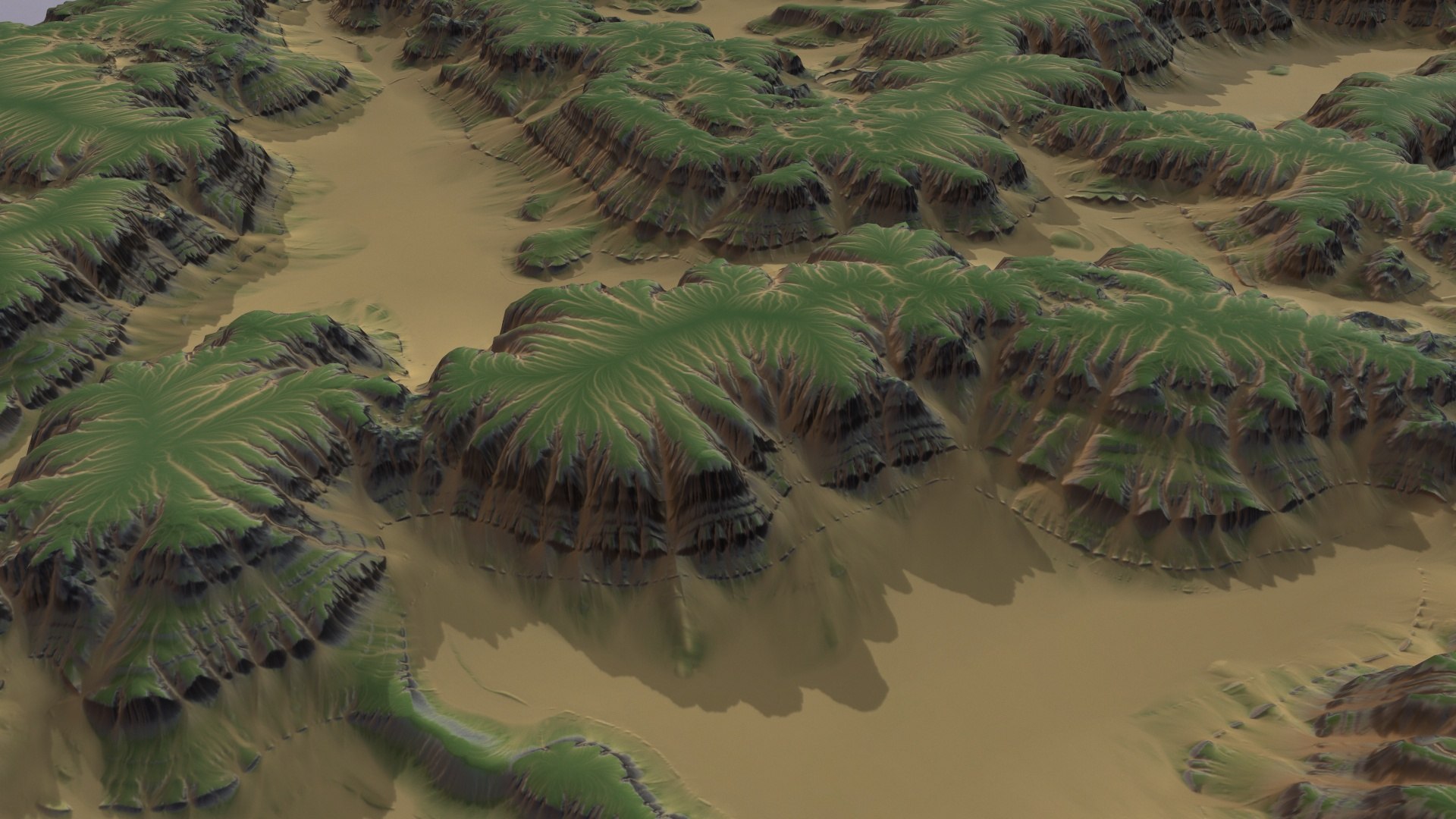 3D land landscape scape - TurboSquid 1413199