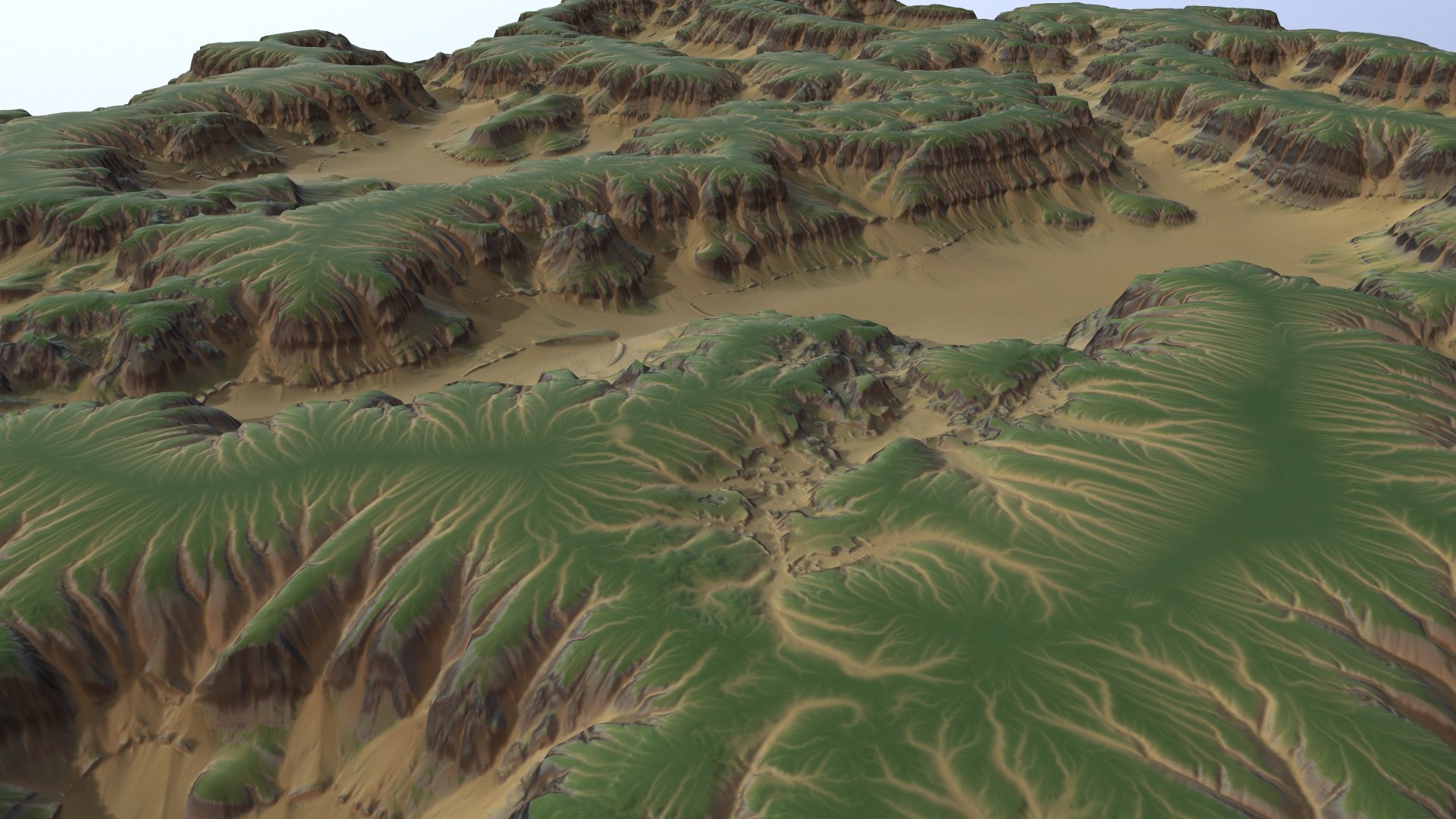 3D land landscape scape - TurboSquid 1413199