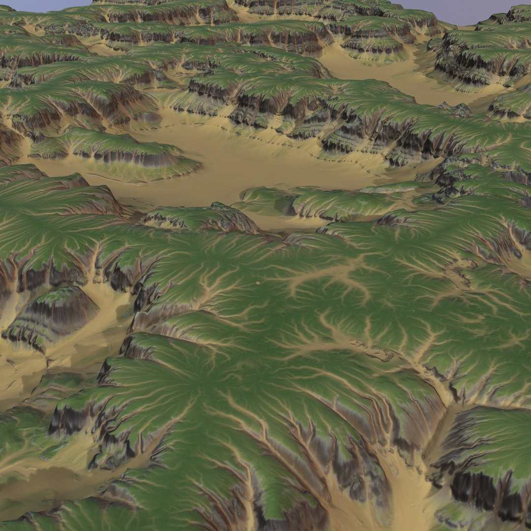 3D land landscape scape - TurboSquid 1413199