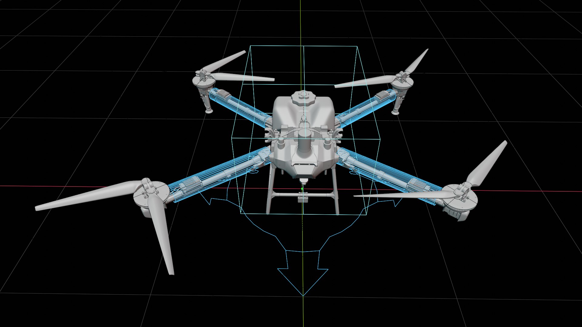 3D DJI Agras T70P - TurboSquid 2350173